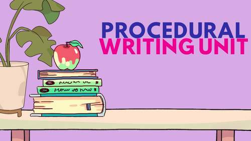 Procedural Writing Unit | Ontario Curriculum Aligned Grades 3-5 | TpT