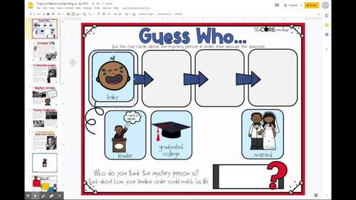 Digital Martin Luther King Jr. Activities for Civil Rights | Distance ...