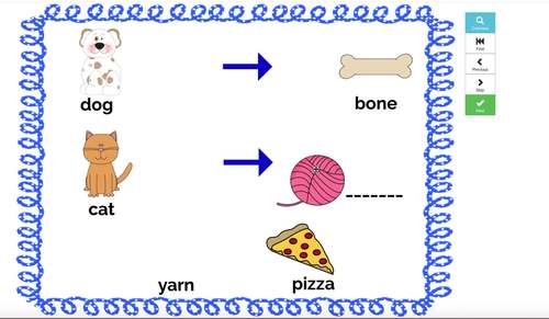 Interactive Analogies- Boom Cards by Dos Languages Therapy | TPT