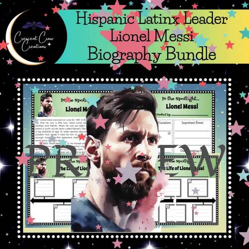 Hispanic Latinx Leader Lionel Messi Hispanic Heritage Month Biography ...