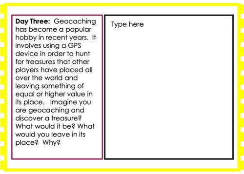 Creative Writing Prompts for August | DIGITAL Task Cards | Prewriting ...