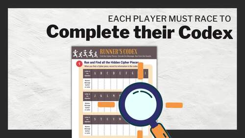 Mothers Day Temple Run | Secret Code Scavenger Hunt Kit | Mothers Day Game