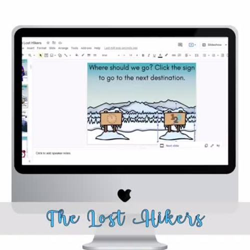 2nd Grade Math Place Value and Rounding Winter Escape Room Google Slides™