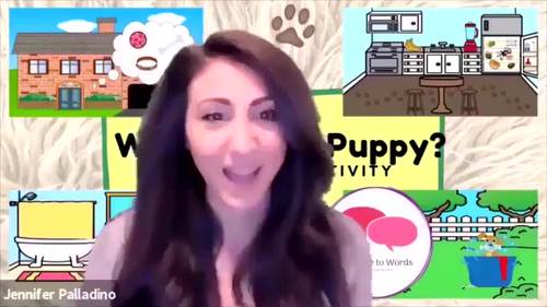 Where is My Puppy? Editable Green Screen Activity by Welcome to Words