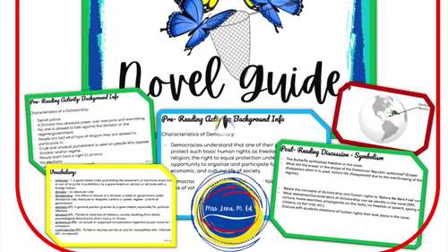 Before We Were Free by Julia Alvarez Novel Study by Mrs Lena | TPT