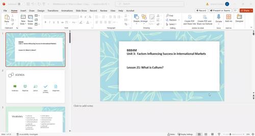 BBB4M INTERNATIONAL BUSINESS UNIT 3 BUNDLE-8 LESSONS,UNIT TEST,ANSWERS ...