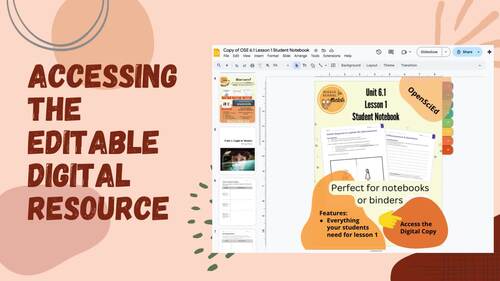 OpenSciEd - 8.4 (all lessons) Digital & Printable Student Notebook