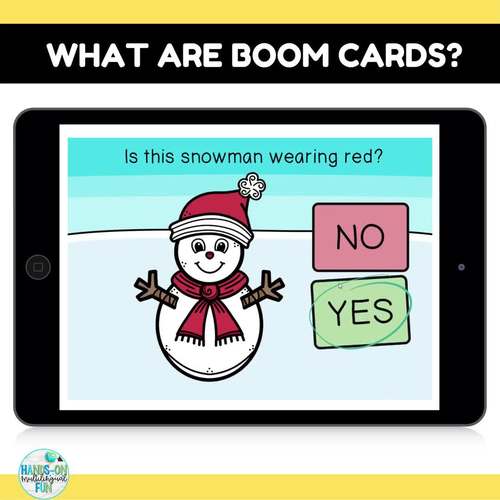 Winter Theme English Language Boom Card Growing Bundle | TPT