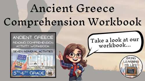 Ancient Greece Reading Comprehension Workbook | 5th-6th Grade | TPT