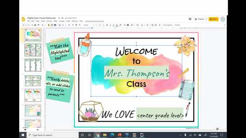 Meet the Teacher Template | Editable Open House Forms | Back to School ...