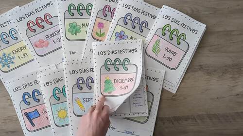 Spanish Calendar May Daily Writing Prompts by Llearning Llama | TPT