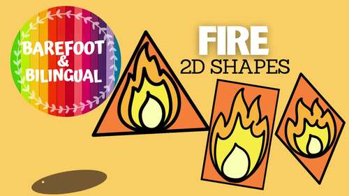 Fire Clipart Shapes - Fire Safety Week Clipart | TPT
