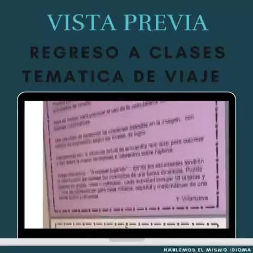 Spanish back to school activities | Actividades para regreso a clases y ...