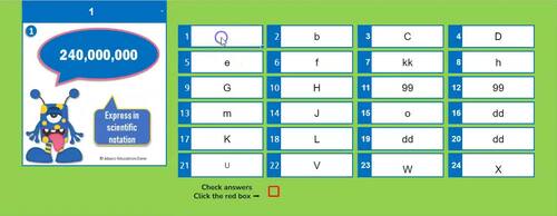 Scientific Notation Digital Google Sheetsᵀᴹ and Print Task Cards