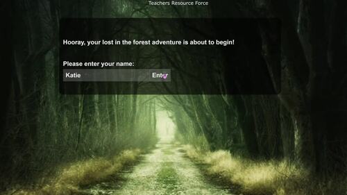 Digital Escape Room Pick A Path 'Lost in the Forest' Grades 3-5 | TPT