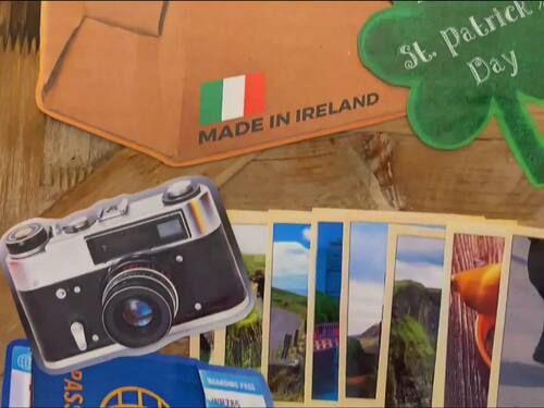 Ireland Travel Dramatic Play Pretend Travel St. Patrick's Day Activity