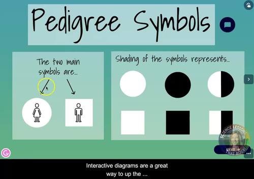 Pedigree Charts Webquest Activity | Engaging Interactive Digital Diagram