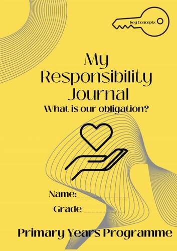 K-2 Responsibility Flip Book – PYP Key Concept Inquiry Journal | TPT