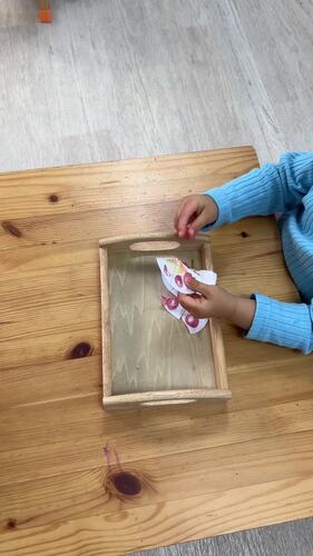 Whole Cake & Pizza Tearing Activity: Fun for Little Hands and Fingers