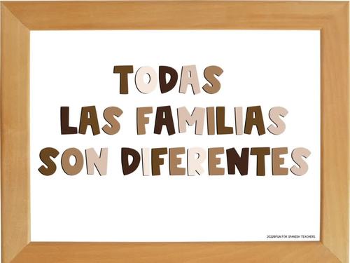 Family in Spanish - La Familia - Story and Extension Activities | TpT