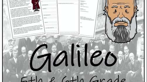 Galileo Close Reading Comprehension Activity | 5th Grade & 6th Grade