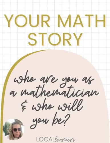 Math Autobiography by Mona Math | TPT