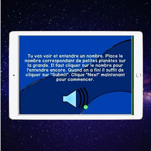 Compte jusqu'à 10 | Les planètes | Cartes Boom avec audio | TpT