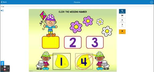 Spring Garden Number Order 1 to 10 Preschool Boom Cards - Gnomes by ...
