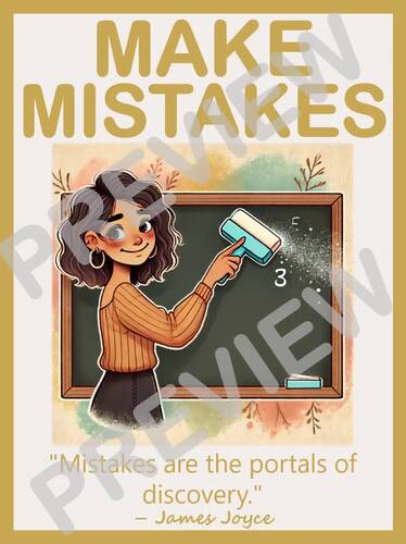 24 Growth Mindset Posters | Boho SEL Classroom Decor & Motivational Quotes