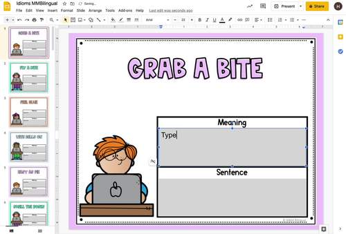 Idiom of the Week by MM Bilingual | TPT