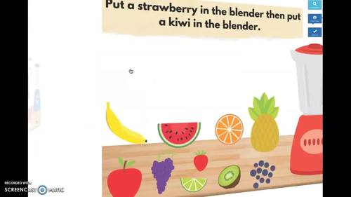 Following Two Step Temporal Directions BOOM Cards™ Smoothie Style - Digital