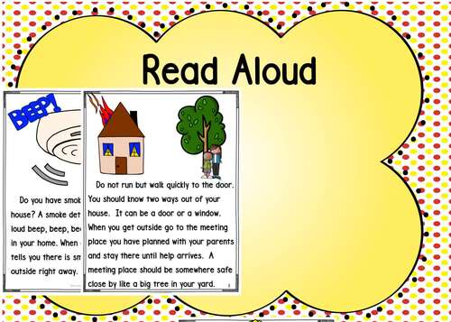 PK K Fire Safety Activities and Worksheets | Fire Safety Week or Month ...
