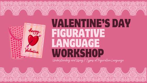 Valentine’s Day Figurative Language Lesson and Activities, Worksheet ...
