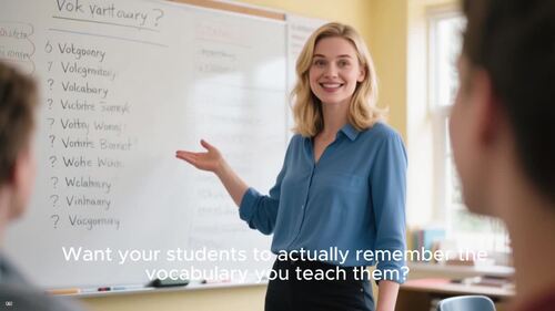 Voiceover Vocabulary — Video Creation & Context Mastery Lesson | TPT
