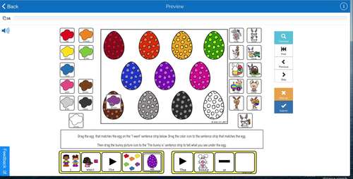 WHAT'S BEHIND THE SPRING EASTER EGG? EXPANDING UTTERANCES BOOM CARDS