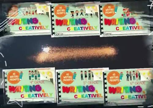 Digital and Printable Editable 2nd Grade Writing Creatively Workbook