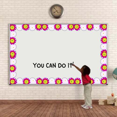 Retro Groovy Classroom Decor Bulletin Board Borders Printable by Siana ...