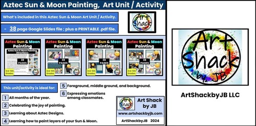 BUNDLE it! - Collage Art Lessons/Units (145+ pages) by Art Shack by JB