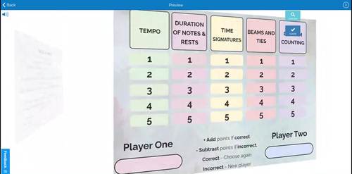 Music Theory Game Show Rhythm Level 3 for THEORY Experts - Music Boom Cards