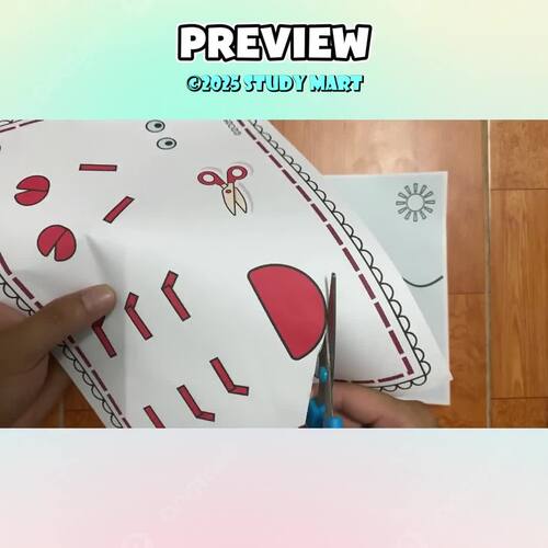 Ocean Crab Craft | Cut & Paste Fine Motor Activity for Preschool ...