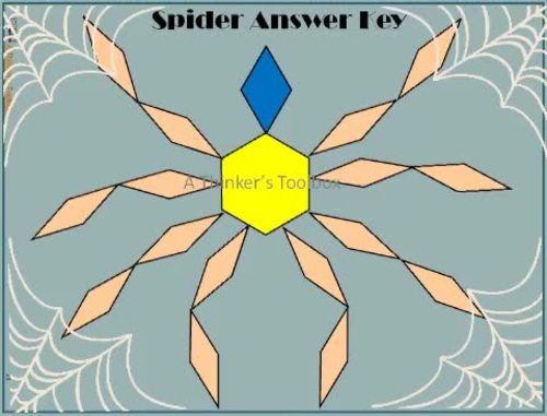 Insects and Arachnid Pattern Block Mat Printables & Worksheets | TPT