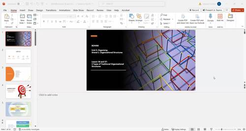 BOH4M MANAGEMENT FUNDAMENTALS-UNIT 5:ORGANIZING.7 FULL LESSONS + FINAL ...