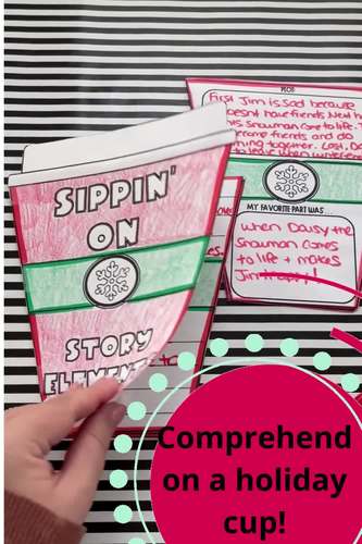 Holiday Story Elements by The Teaching Diva Corner | TPT