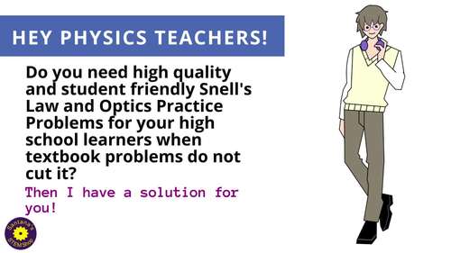 Snell's Law and Optics Bundle for High School Physics by Santana's STEM ...