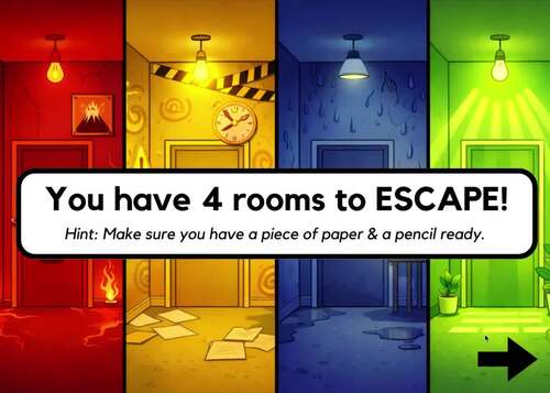 Easter Escape Room | Emotional Regulation Scenarios | Coping Skills ...