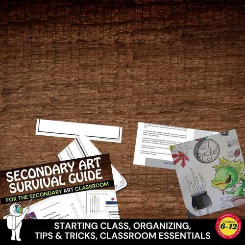 Art Classroom Management Survival Guide & Resources for Middle, High ...