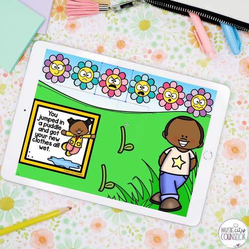 Spring Feelings & Emotions Counseling & SEL Game In-Person & Digital