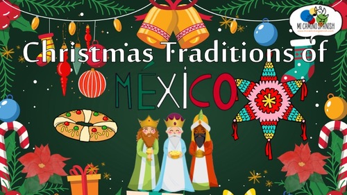 Christmas Traditions of MEXICO (Educational video in English for kids!)