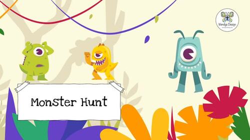 Times Tables 1 to 10 - Math Game (Monster hunt) by WendysDesign | TPT