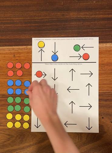 Hand-Eye Coordination / Brain Exercise / Centers by Hope Learning ESL